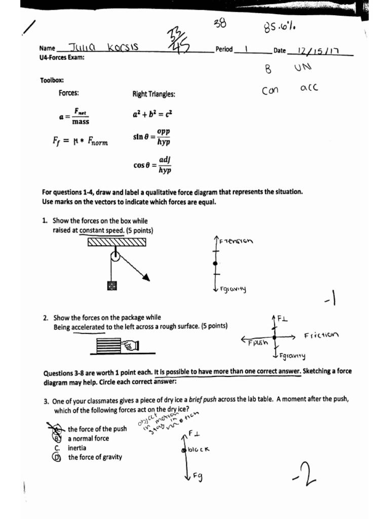 Physics Exam | PDF
