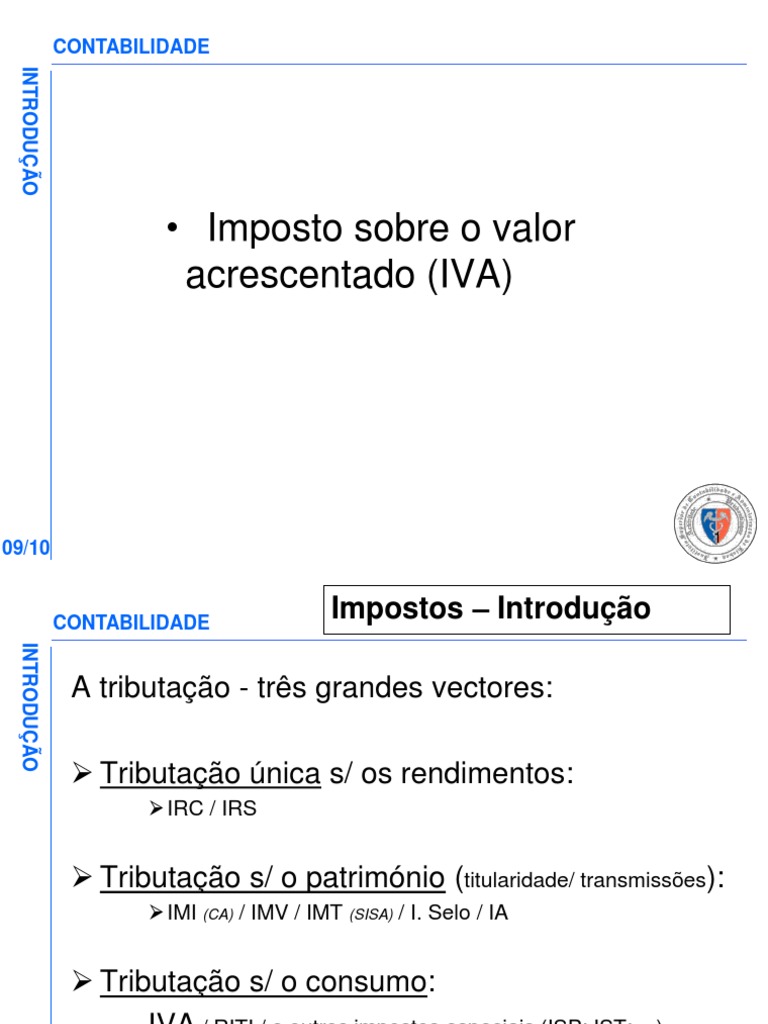 Iva PDF | PDF | Imposto sobre Valor Agregado (IVA) | Serviços (economia)
