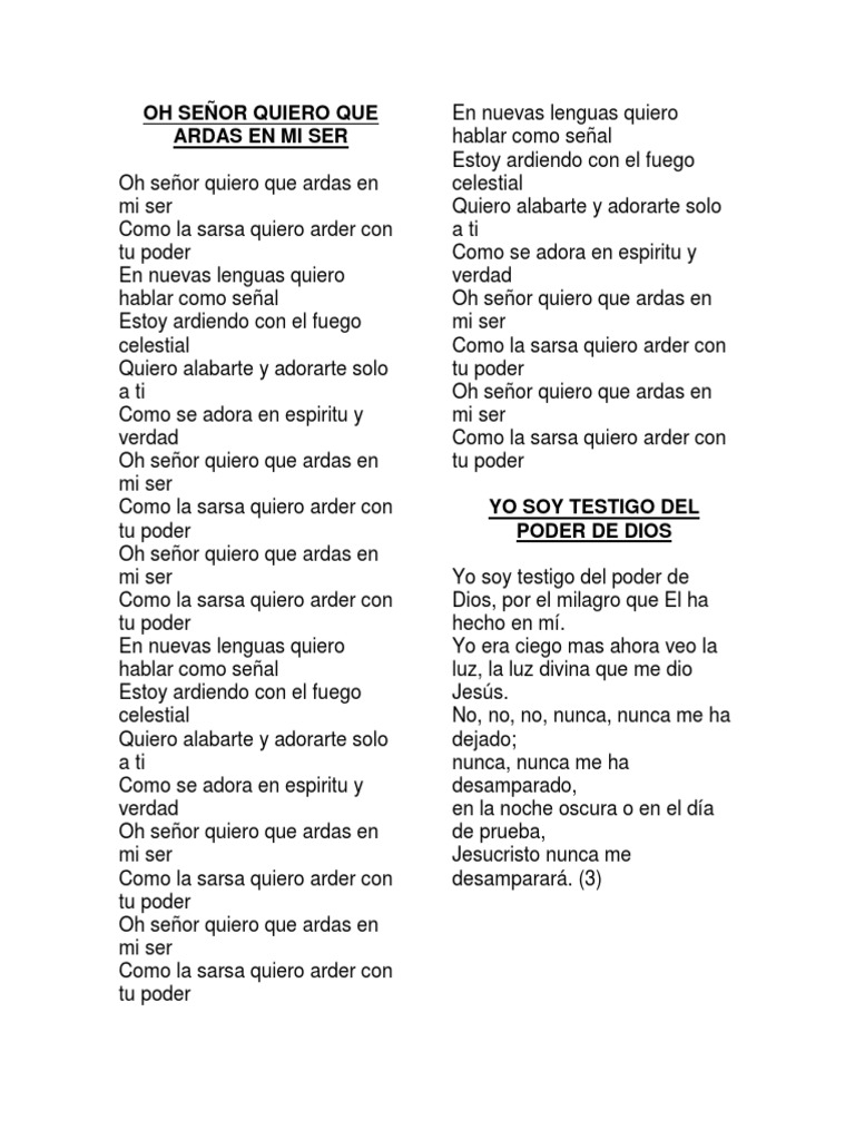 Letra | PDF | Cristo (título) | Dios en el cristianismo