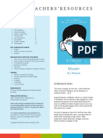 WONDER by R.J. Palacio Reading Group Questions | PDF