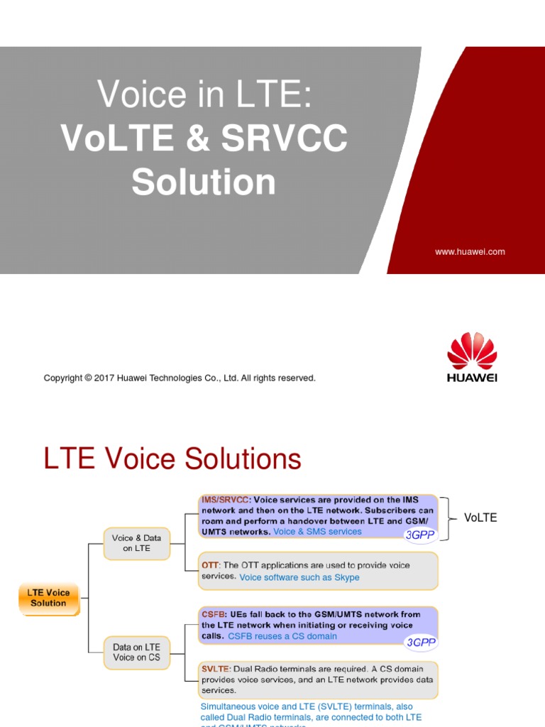 VoLTE Overview and Performance | PDF | Lte (Telecommunication) | Wireless