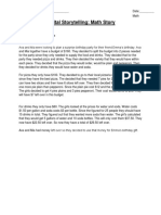 Math Café Menu and Pricing Guide | PDF