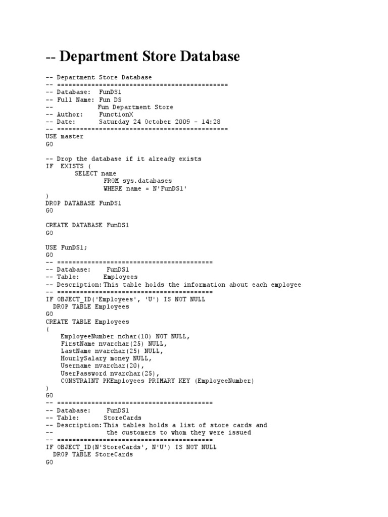 Department Store Database | Download Free PDF | Sweater | Clothing
