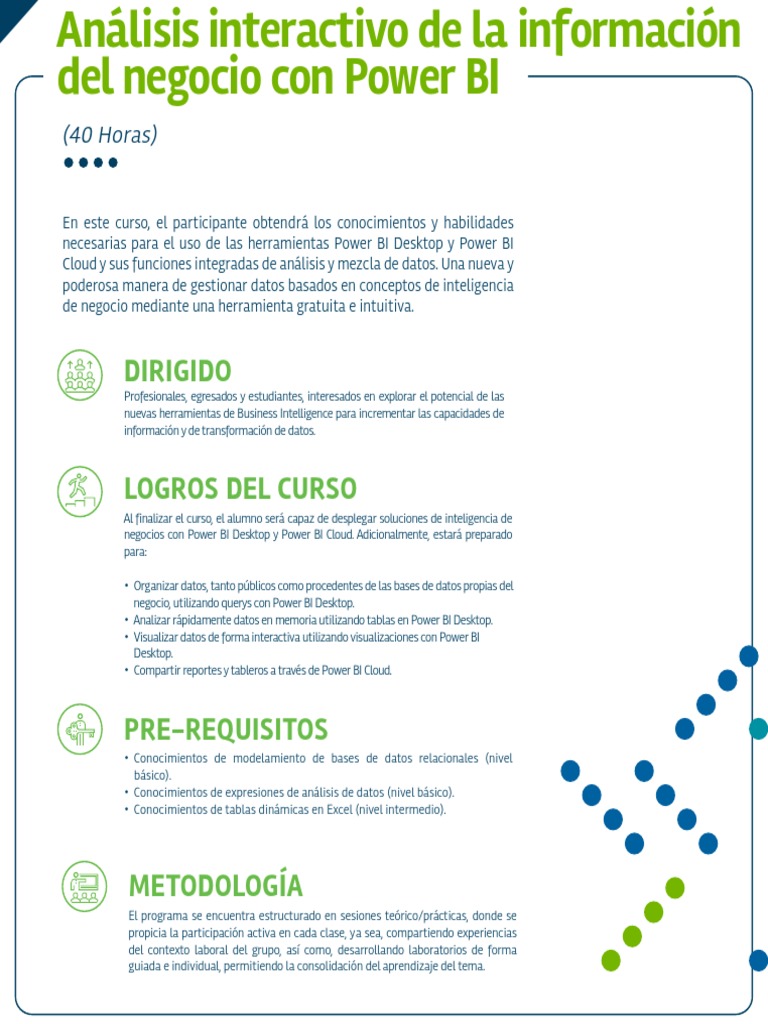 Análisis Interactivo de La Información Del Negocio Con Power BI | PDF ...