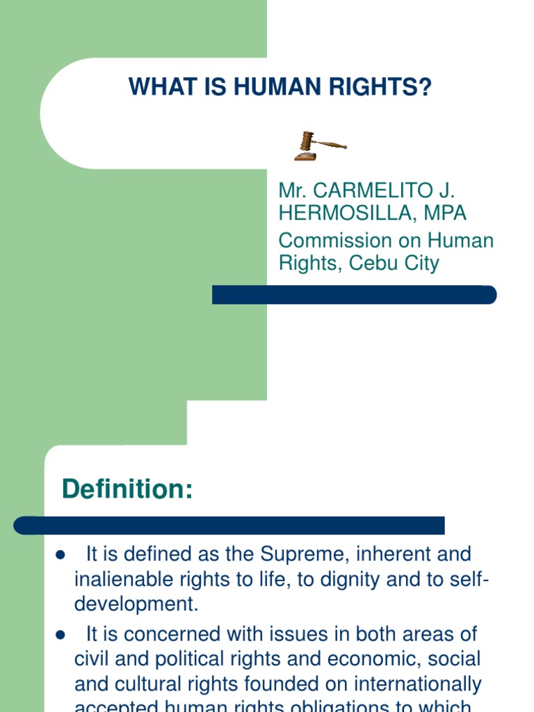 Basic Principles of Human Rights | PDF | Natural And Legal Rights ...