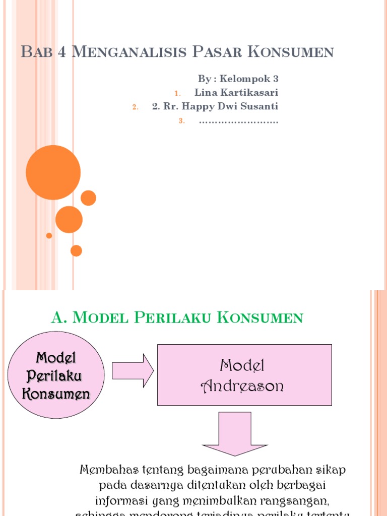 Menganalisis Pasar Konsumen | PDF