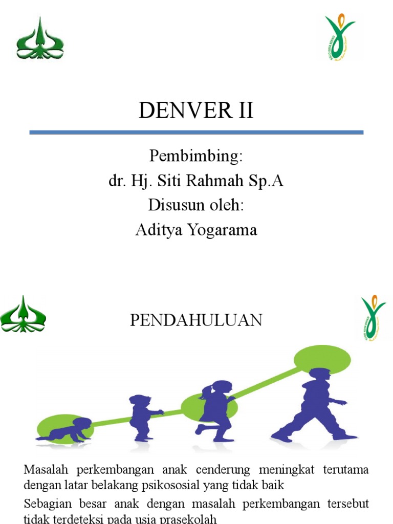 Skrining Perkembangan Anak Denver II | PDF | Karier & Perkembangan ...