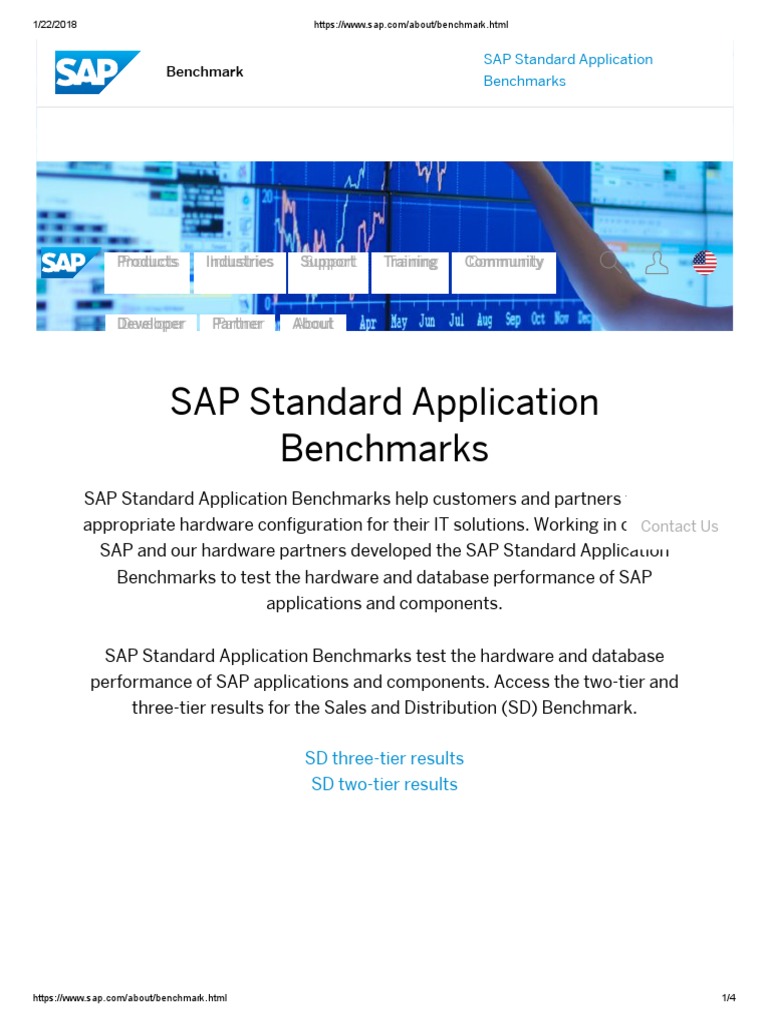 SAPS - SAP Sizing Benchmark Https WWW - Sap.com About Benchmark | PDF ...