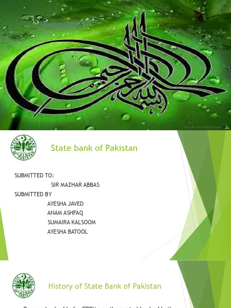 SBP | PDF | Economies | Banking