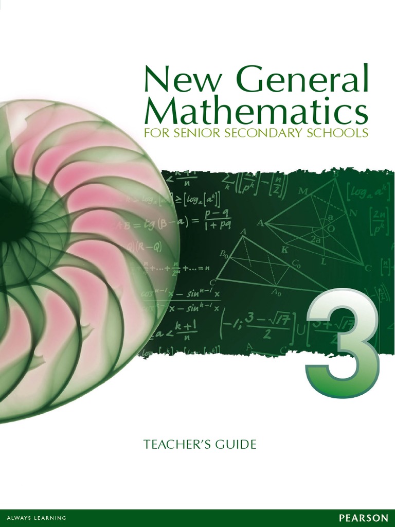 New General Mathematics for Secondary Schools 3 TG Full PDF | Fraction ...