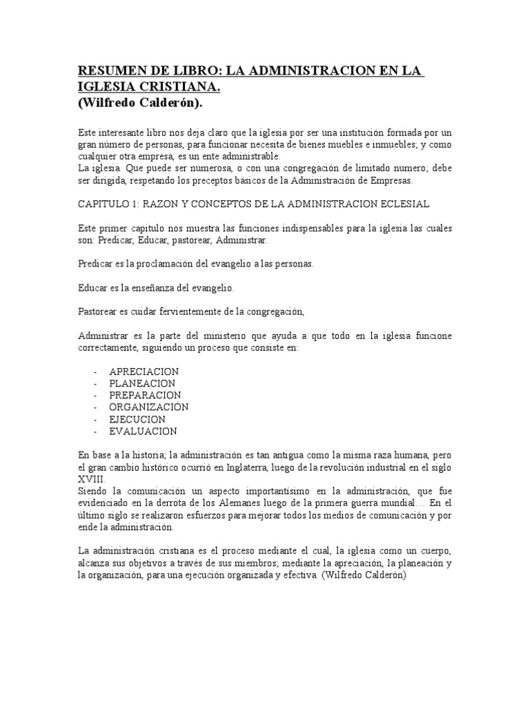 Resumen de Libro | PDF | Religión y espiritualidad