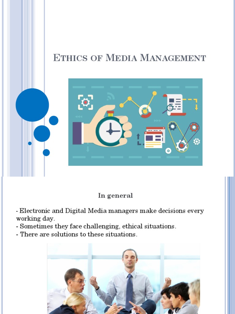 Media Management Ethics Overview | PDF | Value (Ethics) | Morality