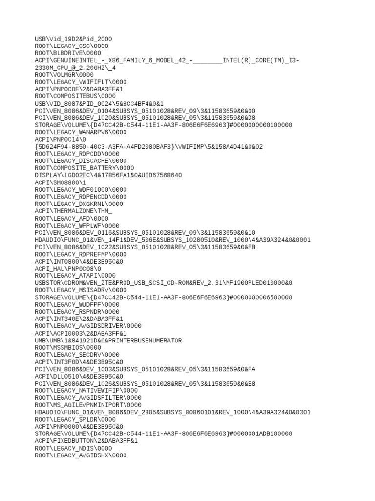 ZTE CDROM Device Detection Report | PDF | Personal Computing | Computer ...