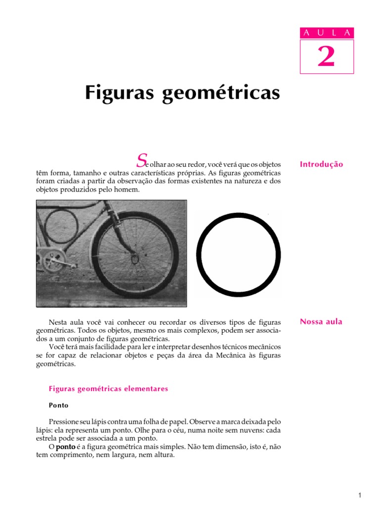 Aula 02 - Figuras Geométricas | PDF | Triângulo | Esfera