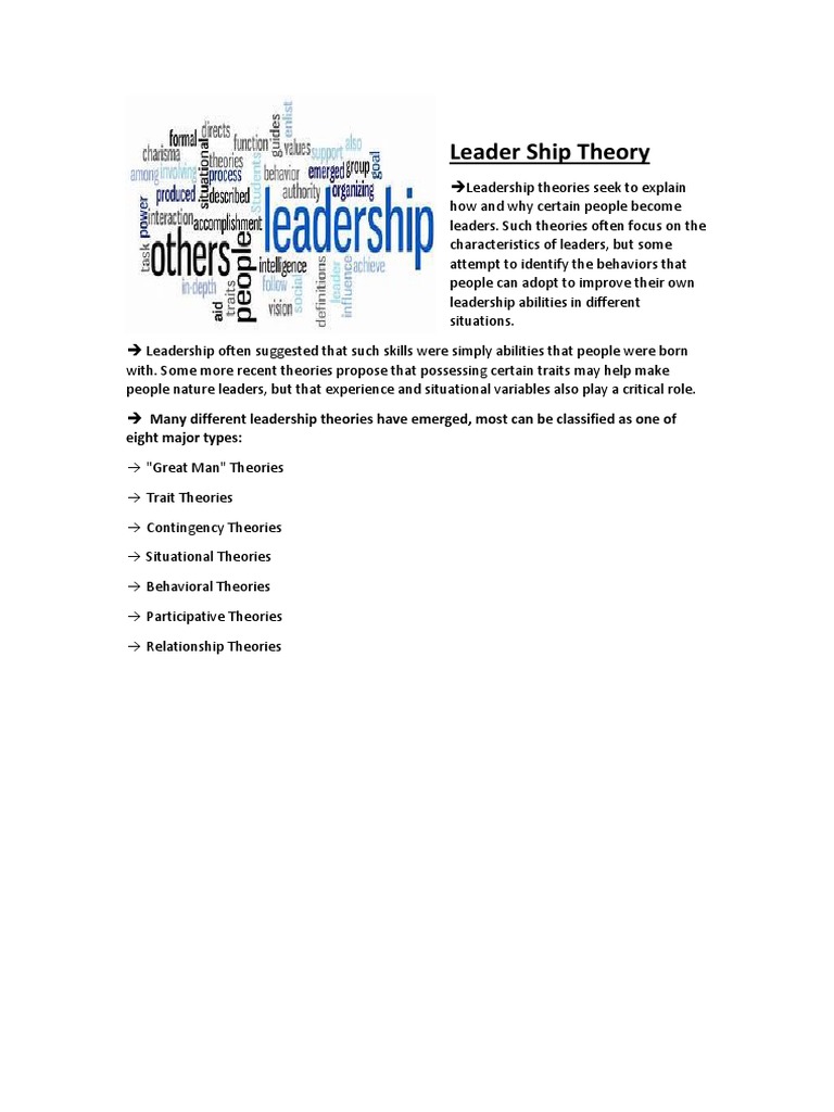 Leader Ship | PDF