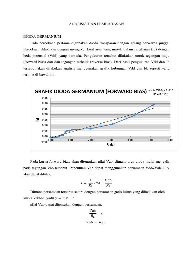 Analisis Dioda Germanium & Silikon | PDF