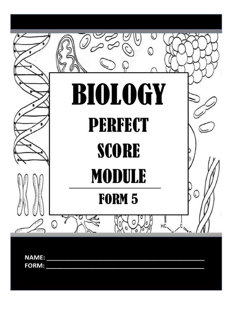 Module Form 5 BIOLOGY | PDF | Vertebral Column | Vertebra