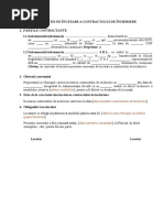 Act Aditional La Contract Chirie | PDF