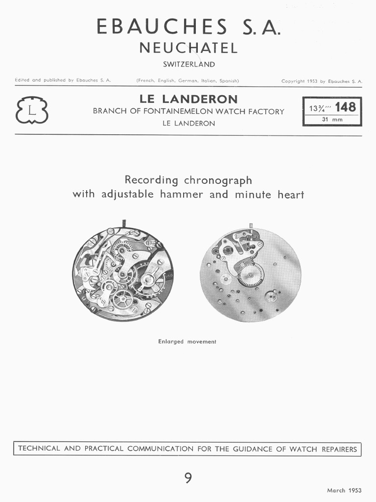 1472 - Landeron 148 | PDF