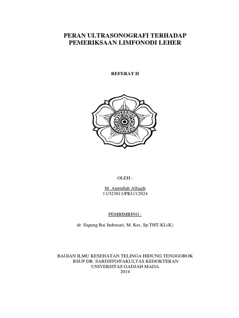 Peran Usg Limfonodi Leher | PDF