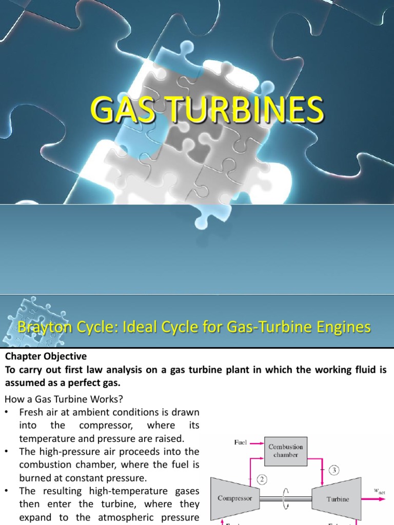 Ch2 - Gas Turbines | PDF | Gas Turbine | Gases