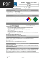 MSDS Nitrogeno Praxair | PDF | Oxígeno | Gases