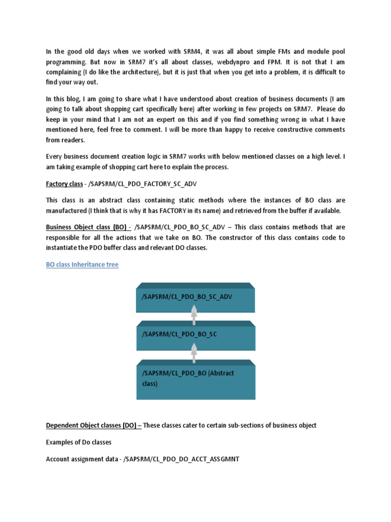 SAP SRM 7 0 Technical Architecture | PDF | Method (Computer Programming ...