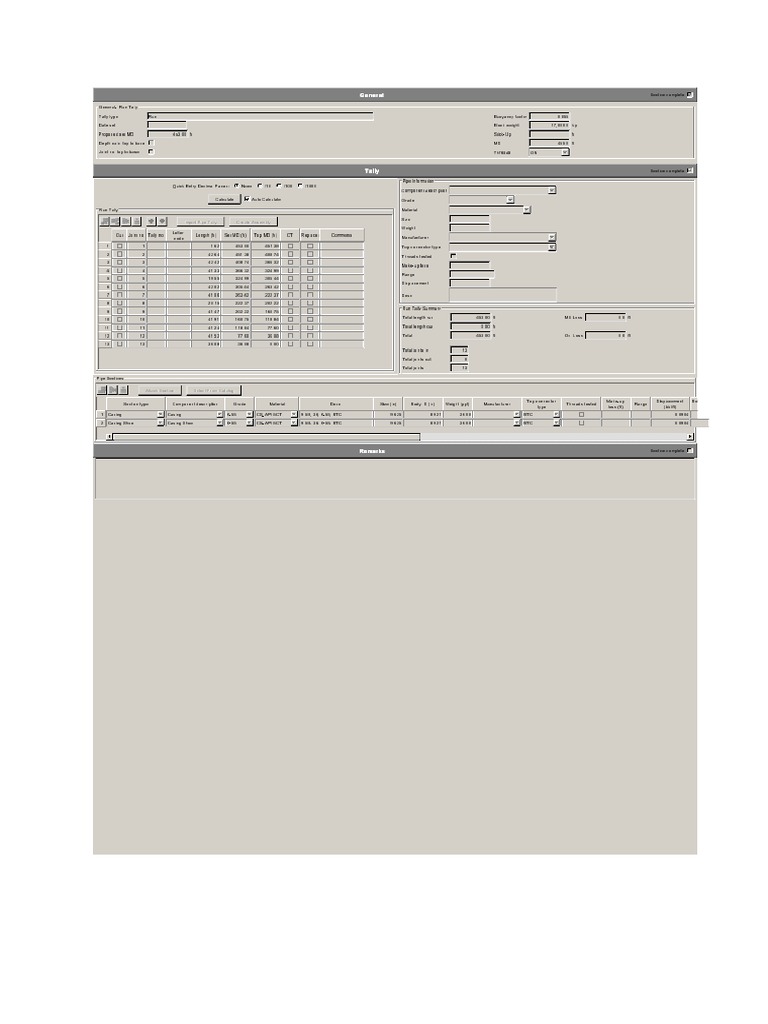 Create Assembly Import Pipe Tally | PDF | Pipe (Fluid Conveyance ...
