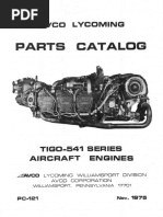 Motor Lycoming IO 540 AC | PDF | Engines | Cylinder (Engine)