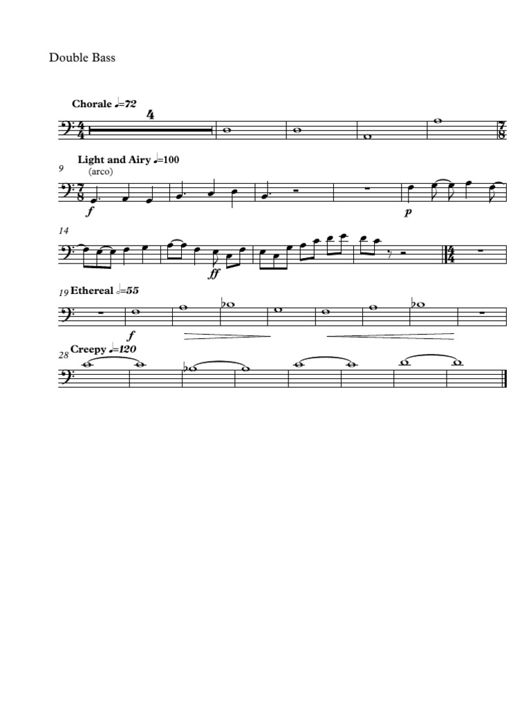 INST String Project - Full Score - Violin I - Violin II - Viola ...