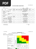 Roof Work Risk Assessments | PDF | Risk Assessment | Hazards