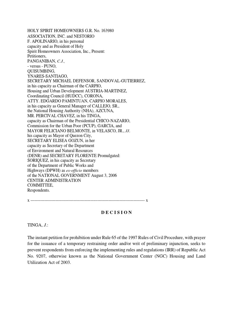 Decision | PDF | Writ Of Prohibition | Jurisdiction