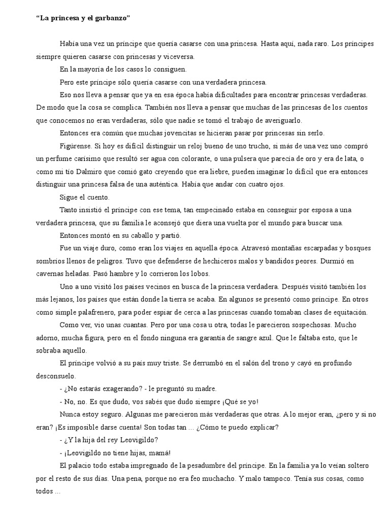 Wolf, Ema - La Princesa y El Garbanzo | PDF | Colchón | Ocio