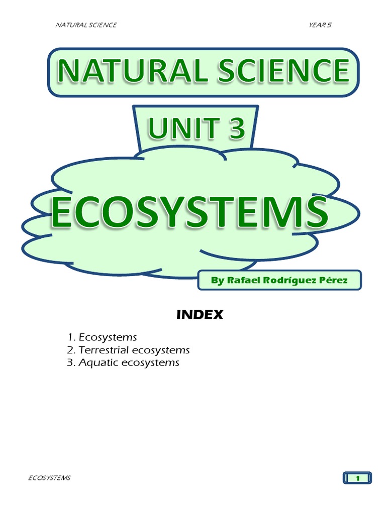 Student's Booklet - ECOSYSTEMS | PDF | Arctic | Sea