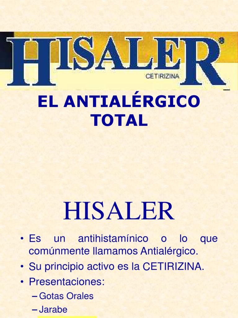 Capacitacion Hisaler Omni Talflam1 | PDF | Alergia | Osteoartritis