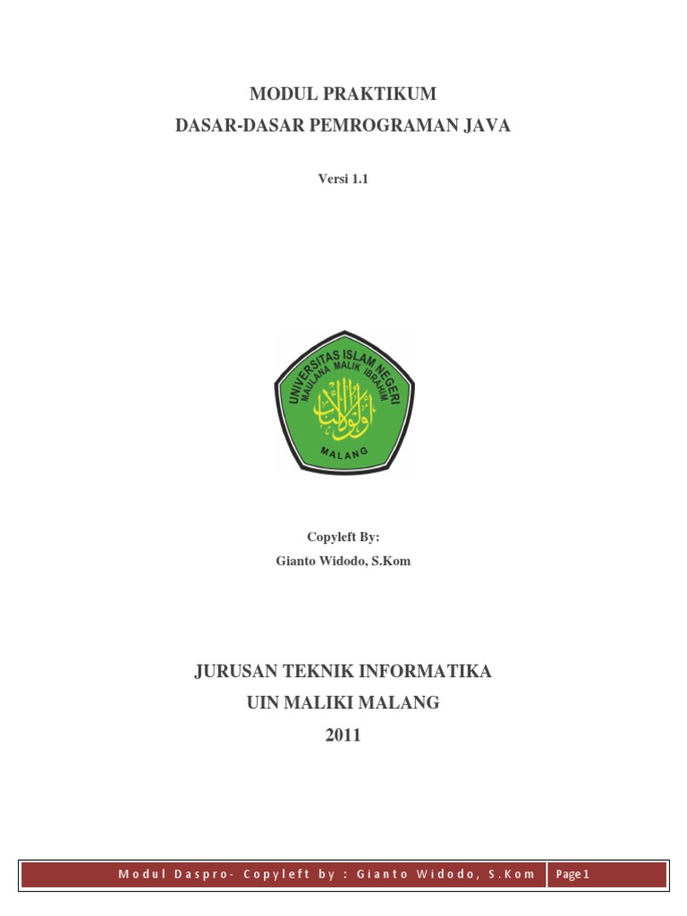 Modul Praktikum Daspro PDF | PDF