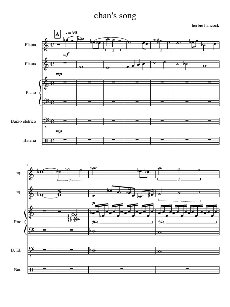 Chan Song Bruno Arranjo PDF | PDF