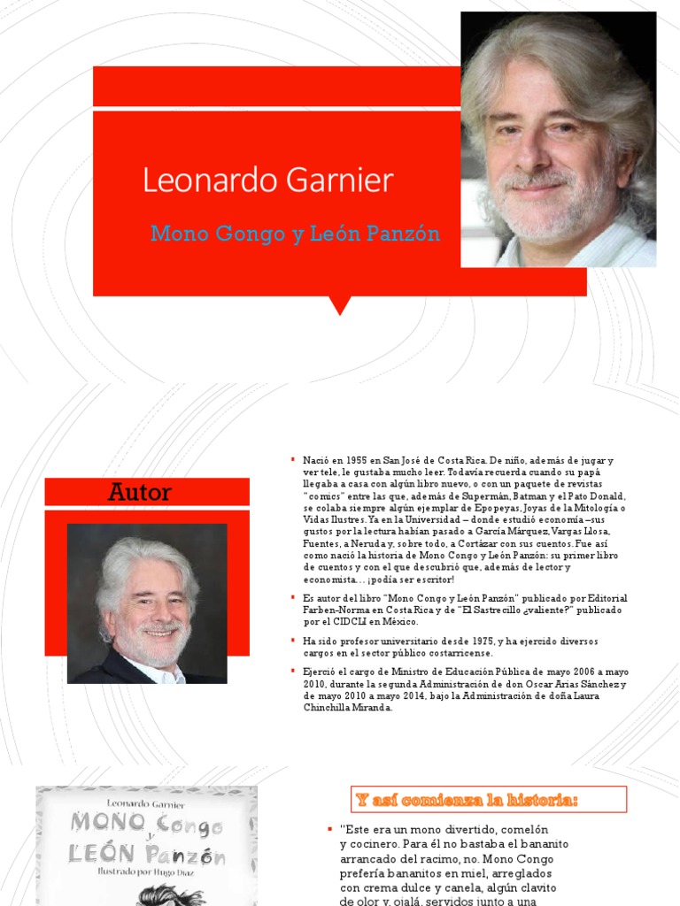 Leonardo Garnier: Autor y Ministro | PDF