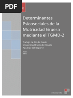 Tablas TGMD-2 | PDF