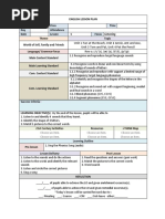 Free Lesson Plan/Half-Full or Half-Empty? | PDF | Optimism | Lesson Plan