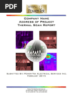 Sample Thermography Inspection Report | PDF | Thermography ...