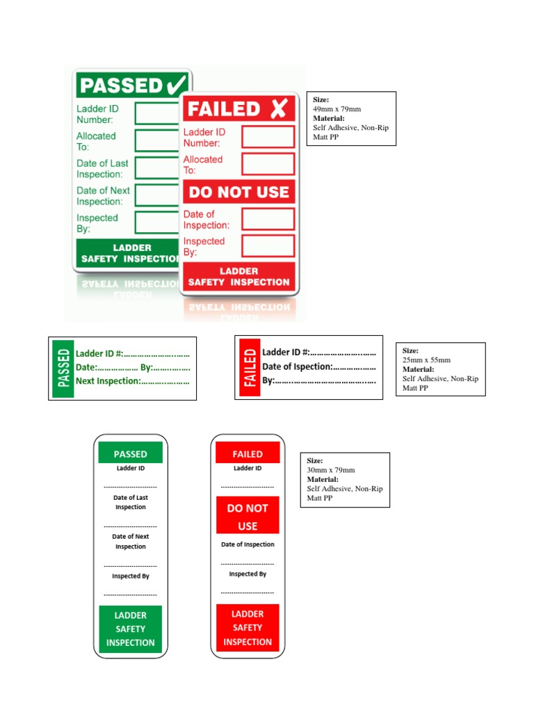 Ladder Tag | PDF