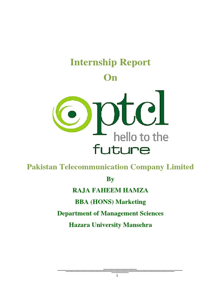 PTCL Sales & Marketing Insights | PDF | Internet Access ...