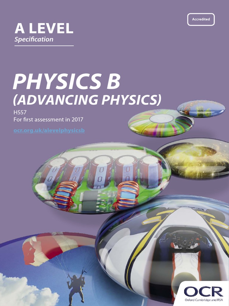 OCR A Level Physics B Specification | PDF | Uncertainty | Gce Advanced ...