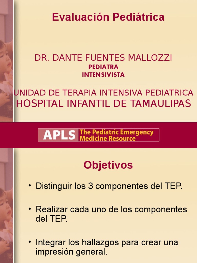 APLS Evaluacion Pediatrica | PDF | Sistema respiratorio | Tos