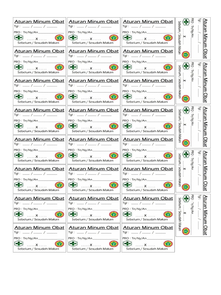 Aturan Minum Obat | PDF