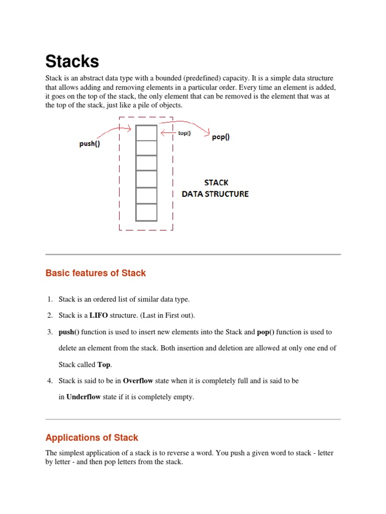 Stack And Queue Pdf Queue Abstract Data Type Array Data Structure