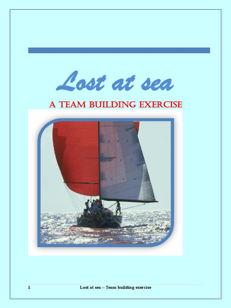 Lost at Sea: A Team Building Exercise | PDF