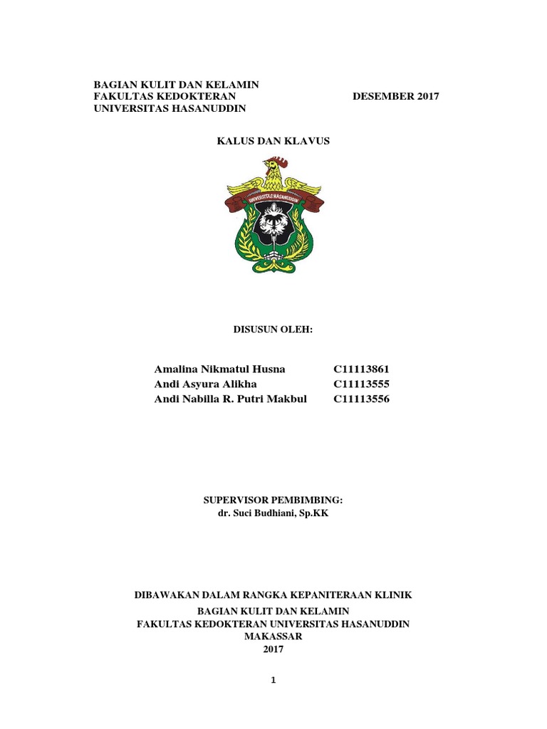 Callus Dan Clavus Fix | PDF