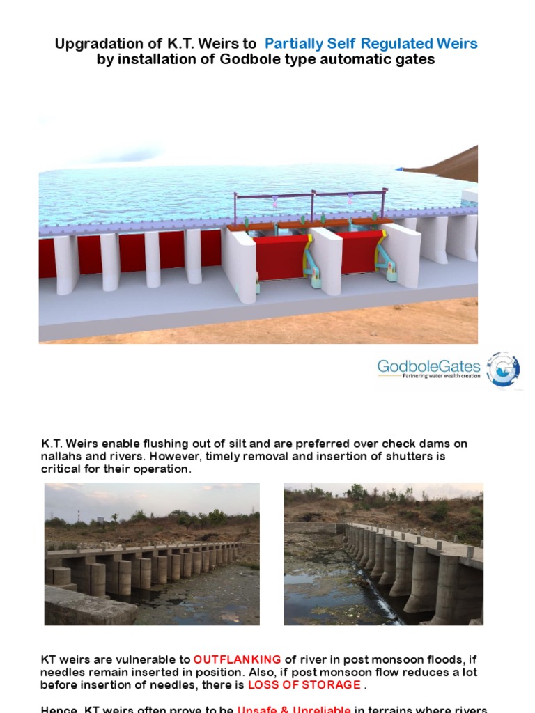 By Installation of Godbole Type Automatic Gates: Upgradation of K.T ...